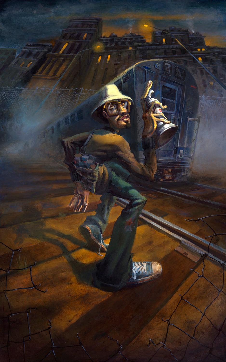 The Artist | Street Art | Justin BUA | Graffiti Art - Justinbua