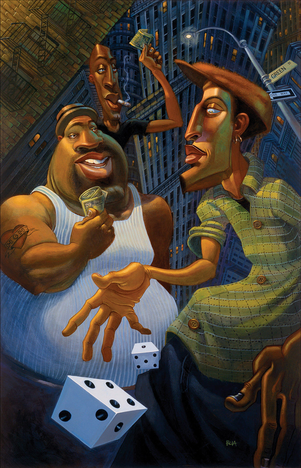 Urban Street Art Print | Justin BUA | Street Art | Urban Artist - Justinbua