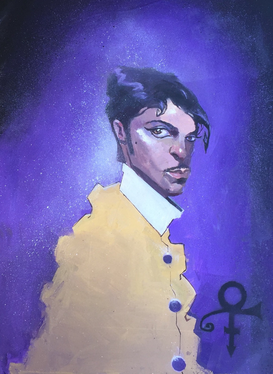 Prince Fine Art Print | Justin BUA | Music Legend | Art Print - Justinbua